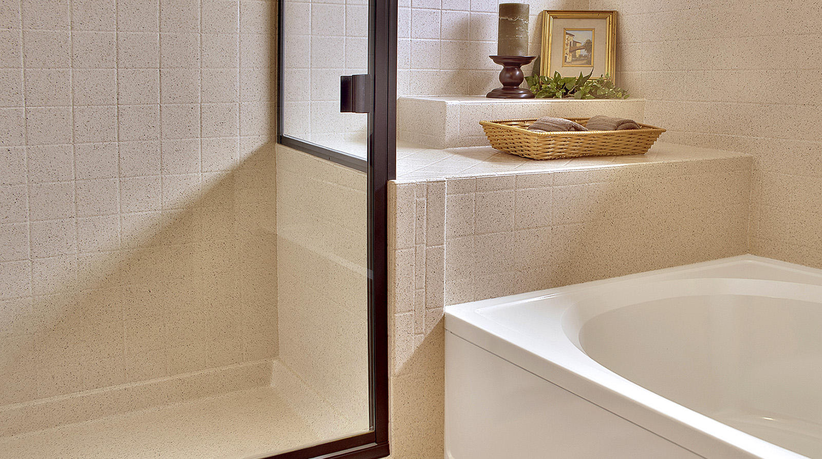 Tile Wall Refinishing